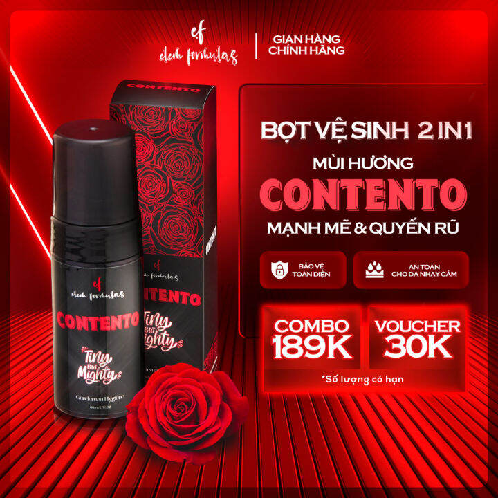 Dung Dịch Vệ Sinh Nam Giới Cao Cấp Elem, Mùi Contento Quyến Rũ Hương Nước Hoa Nam DDVS Nam Tạo ...