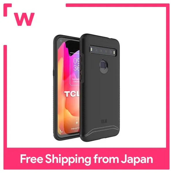 TUDIA DualShield TCL 10L Case / TCL 10 Lite Case [Merge] Dual Layer ...