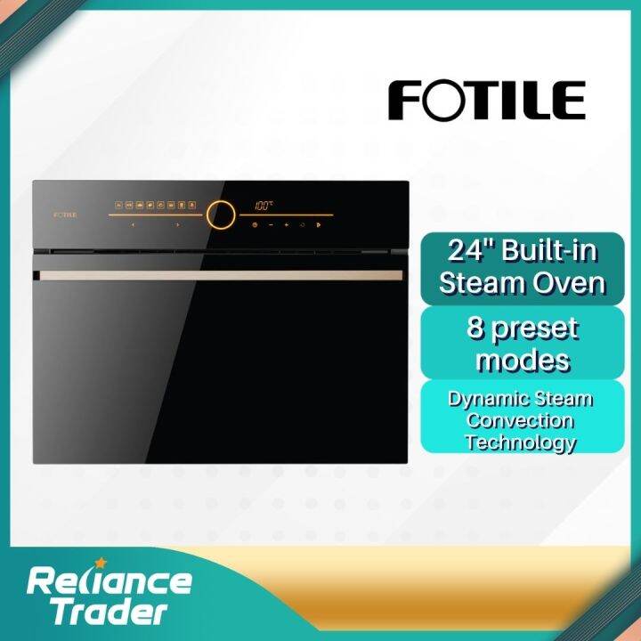Fotile 24'' Built-In Steam Oven 42L with 8 Preset Modes SCD42-C2T | Lazada