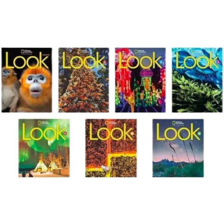 The national geographic Look1 - level 7 grade 6 to 12 years old ...