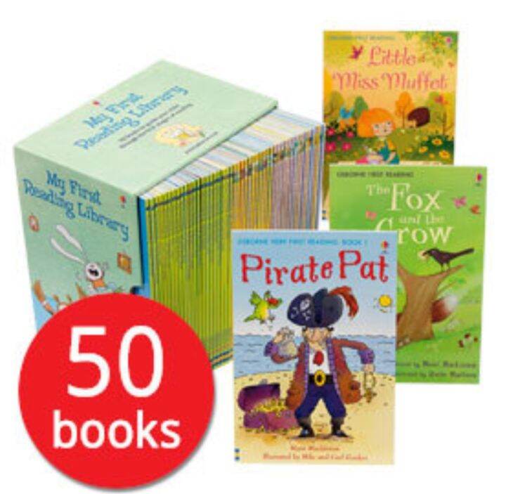 Usborne My First Reading Library Set of 50 Book | Lazada