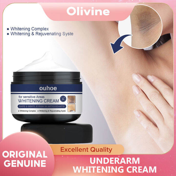 Ouhoe Underarm Whitening Cream Moisturizes And Repairs Skin Knee Finger ...