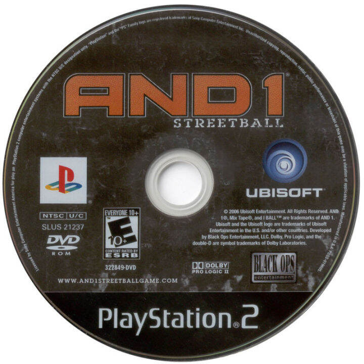 PS2 AND 1 Streetball , Dvd game Playstation 2 | Lazada