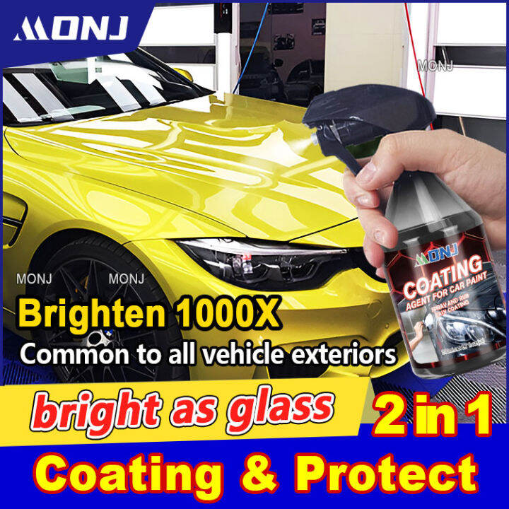 1000 Times Brighter Nano Shield Premium Coat Hydrogloss Wax for Car Polishes Waxes Ceramic ...