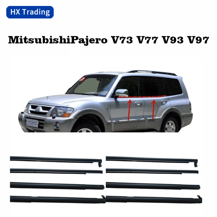 Mitsubishi Pajero Weather Strip/V73 V77 V93 V97/Fit for 1999-2006 Model 3rd Generation/Window ...