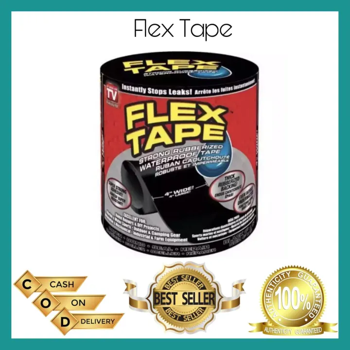 Original Rubberized Waterproof Flex Tape, Leak Repair Waterproof ...