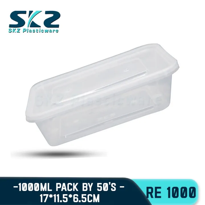 【New】 SKZ CLEAR CONTAINER RECTANGULAR SERIES RE1000 ENVIRONMENTAL ...