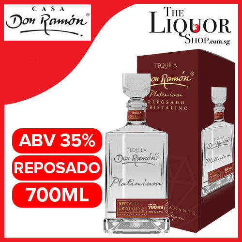 Don Ramon Platinum Tequila Reposado ABV 35% 700ml | Lazada Singapore