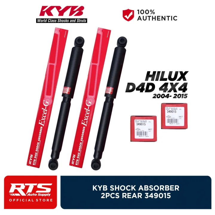 KYB Kayaba Rear Shock Absorber for Toyota Hilux Gas/Diesel D4D 4x4 2005 ...