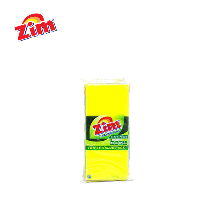 Zim Triple Value Pack Cleaning Pads Green | Lazada PH