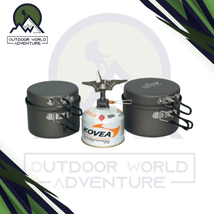 KOVEA Solo 3 With Titanium Stove Cookware | Lazada