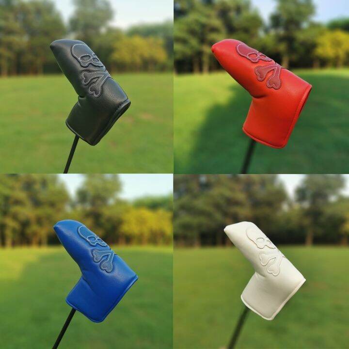 SKULL character skeleton golf clubs set of rod head golf putting blade ...