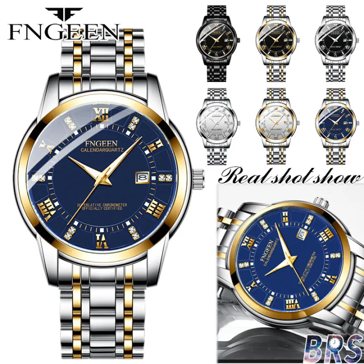 [ ถูกสุด ๆ ] สินค้าส่งจากไทย FNGEEN นาฬิกา นาฬิกาข้อมือผู้ชาย นาฬิกา ...
