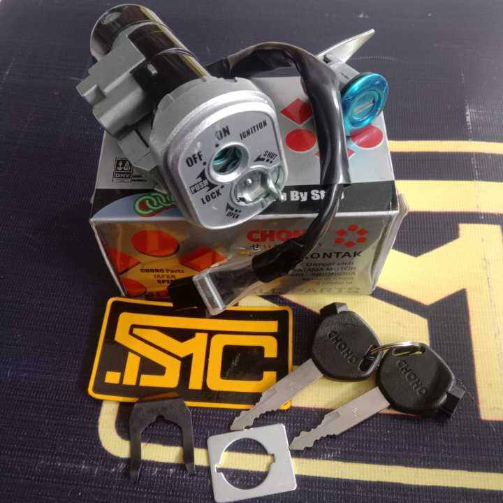 Kunci Kontak Assy Set Plus Kunci Jok Honda Beat FI Non CBS Choho ...