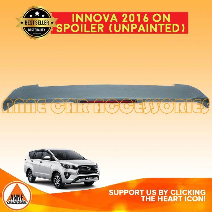 High Quality Unpainted Spoiler for Toyota Innova 2016 - 2020 Innova ...