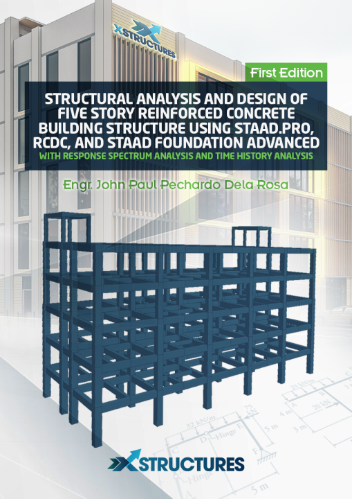 STAAD Book - 5 Story Reinforced Concrete Building Design (NSCP 2015) with Response Spectrum ...