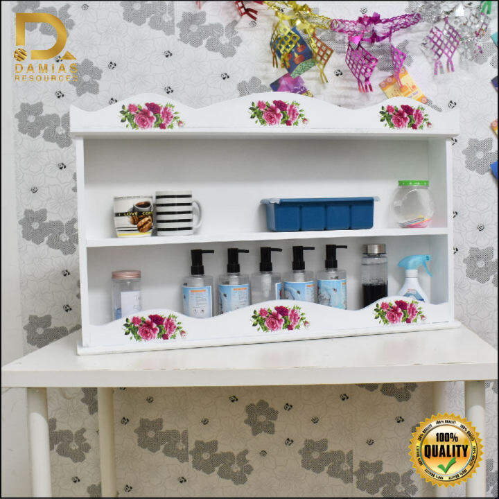 RAK VANTAGE HIASAN DESIGN 2 TINGKAT /RAK BOTOL KICAP/ MINYAK / HIASAN ...