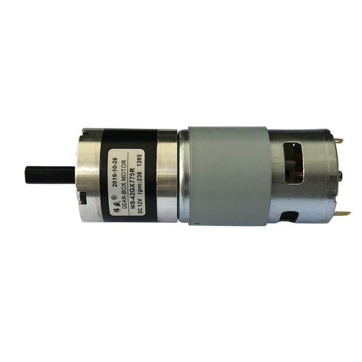 DC Planetary Geared Motor 12V/24V High Torque 775 Motor Forward And ...
