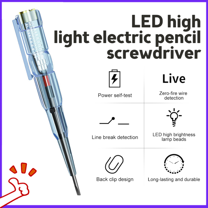 Automobile Inspection Pen Screwdriver Tester Screwdriver 70-250V ...