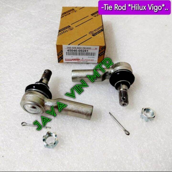tie rod pendek Toyota Hilux Vigo DC Fortuner 2pc 45046-09281 | Lazada Indonesia