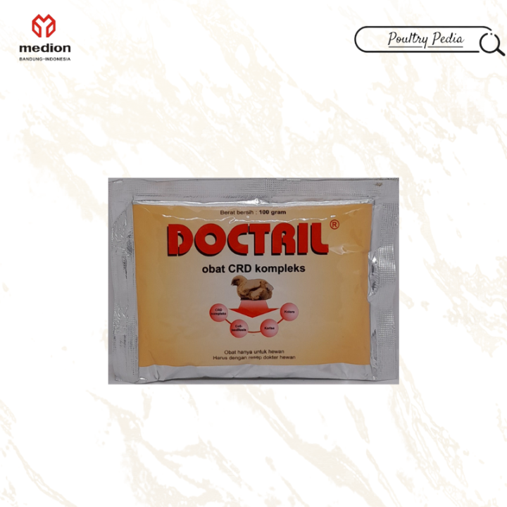 Doctril 100 gr Medion - Obat CRD Kompleks Ayam Unggas bebek puyuh ...