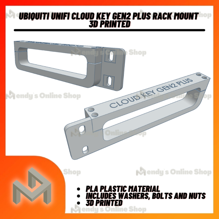 Ubiquiti Unifi Cloud Key Gen2 Plus Rack Mount | 3D Printed | Lazada PH