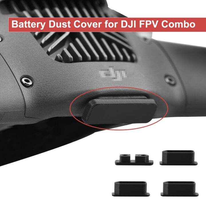 Battery Dust Cover For DJI FPV Combo Drone Body Contact Dust Plug ...