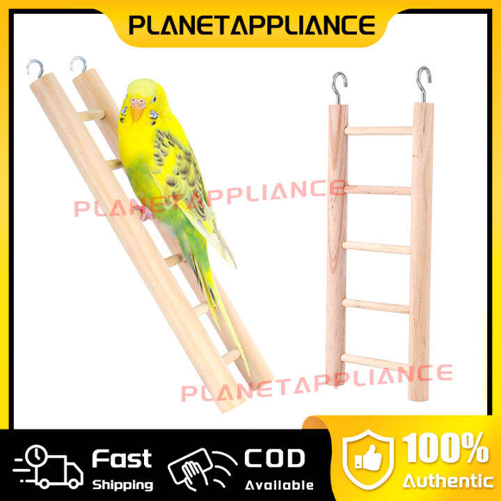 Wooden Bird ladder 5 Layer Climbing hanging ladders Swing stairs ...