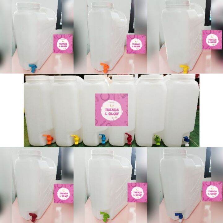 PURE WHITE Trends WATER GALLON CONTAINER - NEW COLORS | Lazada PH