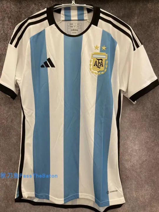 New arrival ADIDAS Argentina World Cup 2022 home fans version jersey ...