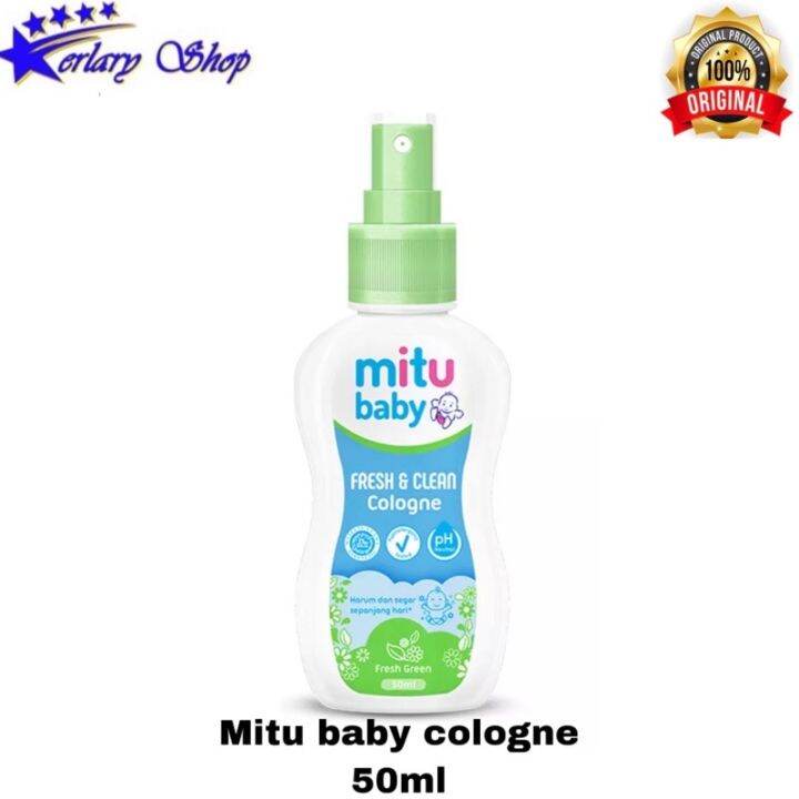 Mitu Baby Cologne Green Spray 50ml DAN sweet rose | Lazada Indonesia