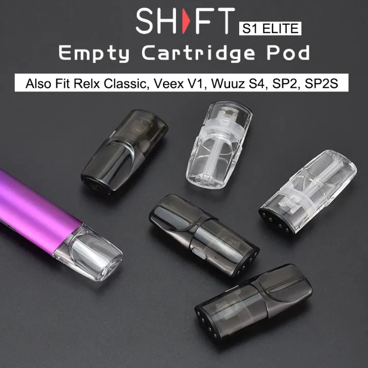 SHFT Refillable Pods Shift S1 Juice Pod For RELX Classic / Veex V1 / Sp2 / SP2S / WUUZ S1 / MAX ...