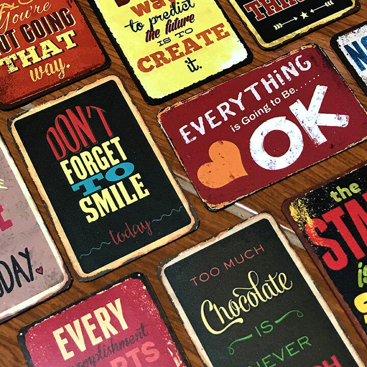 Decorative Magnet / Ref Magnet ATM Size Vintage Style | Lazada PH