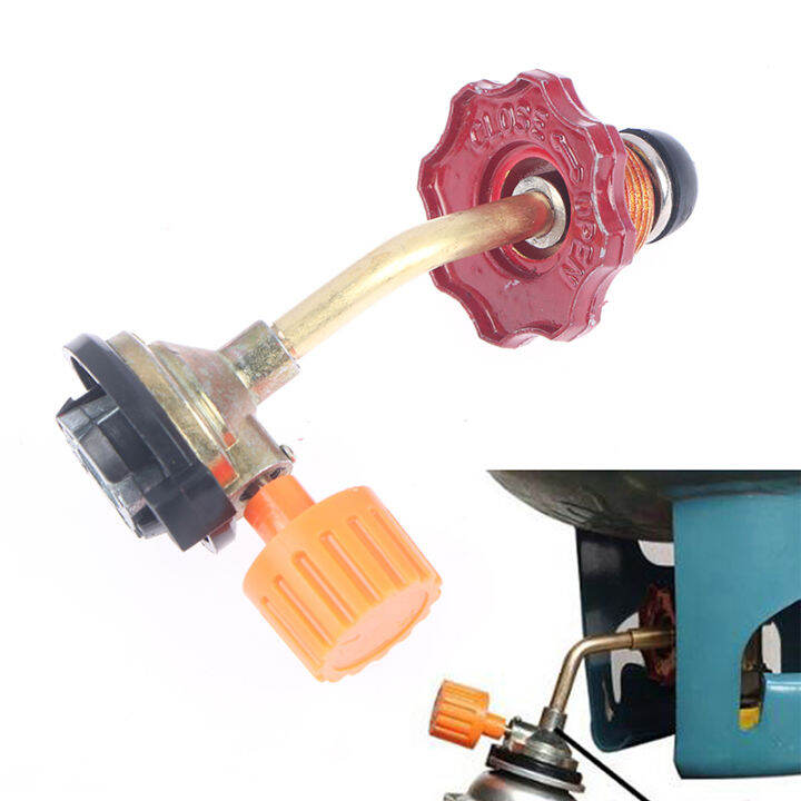 Zozo Ready Stock Dtake Butane Gas Cylinder Fuel Tank Filler Adapter ...