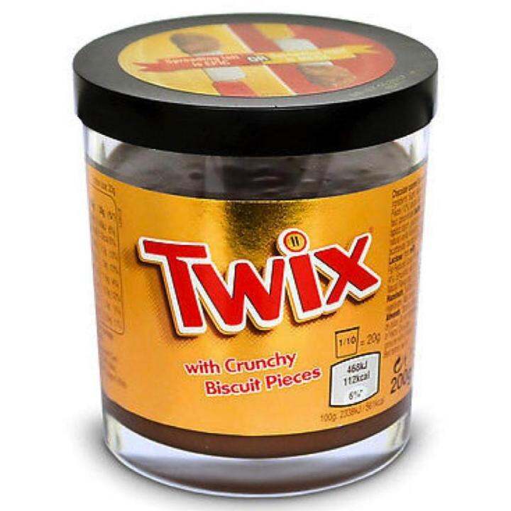 Twix Spread with Crunchy Biscuit Pieces (Germany Imported) ทวิกซ์ ...