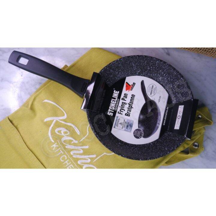 Stoneline Forged Frying Pan 20x4.3cm Germany PFOA PTFE Free | Lazada Indonesia