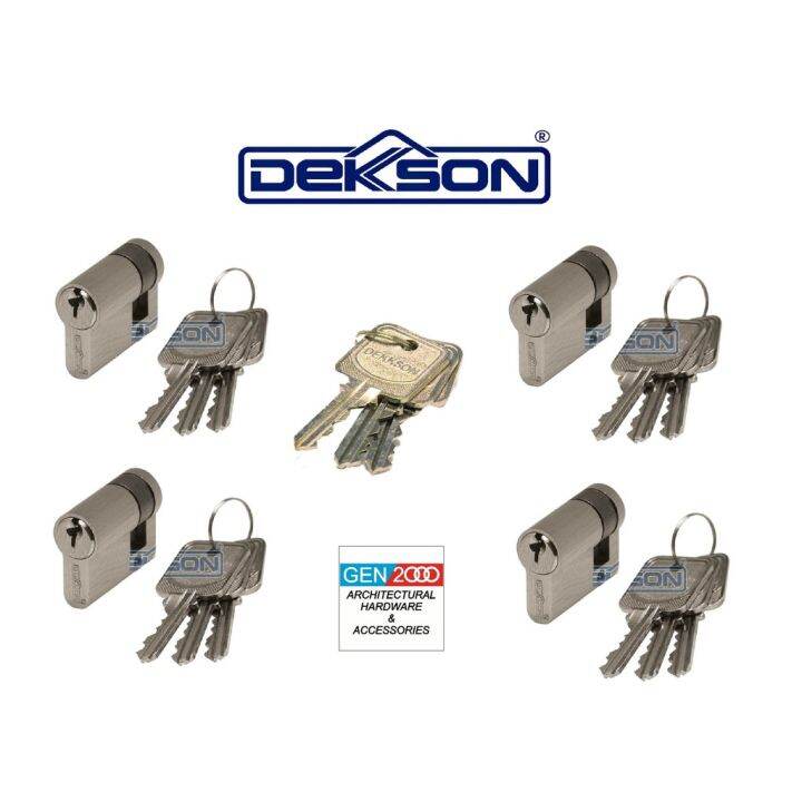 Master Key Silinder Kunci Dekkson HC DL 40 MM Half Cylinder Master Key ...