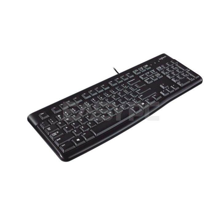 Logitech K120 Ergonomic Desktop USB Wired Keyboard, Brand New wired USB compatible keyboard ...