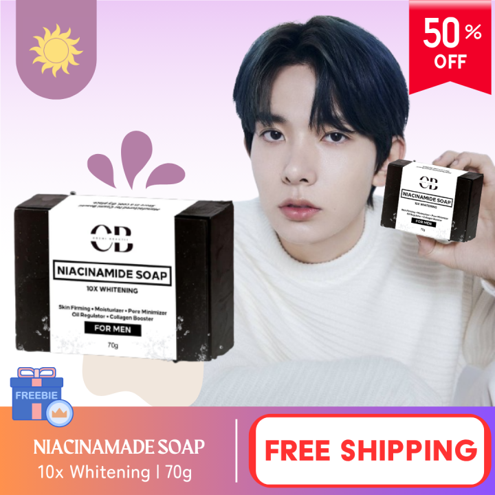 Koumi CB NIACINAMIDE SOAP WITH 10X WHITENING FOR MEN All Skin Types ...