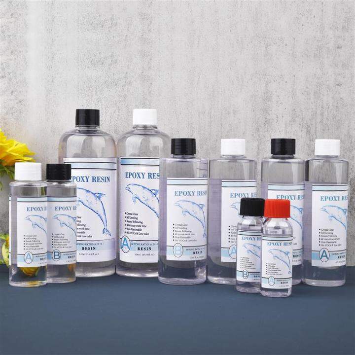 Epoxy Resin Glue Sets 1:1 AB Crystal Glue High Adhesive DIY Epoxy Resin ...