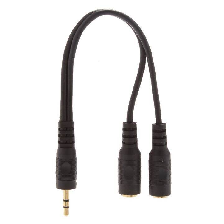 3.5mm Jack Audio Splitter Adapter Cable for Music Sharing AUX-10 ...