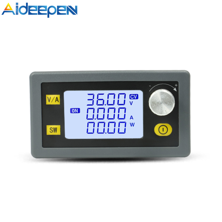 ตัวปรับแรงดันไฟฟ้าเพิ่มตัวแปลงรถยนต์ DC Aideepen 0.6 ~ 36V ระบบแหล่งจ่ายไฟแรงดันโมดูลพลังงาน ...