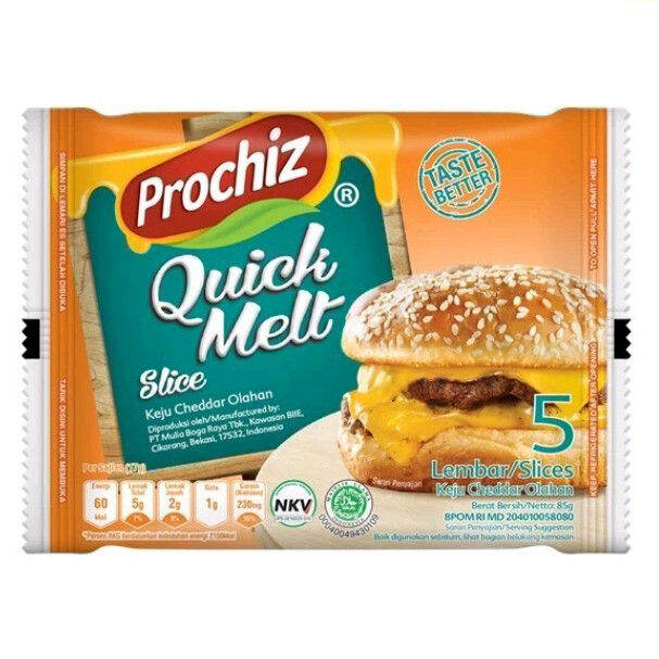 PROCHIZ Quick Melt Slice Isi 5 Lembar | Lazada Indonesia
