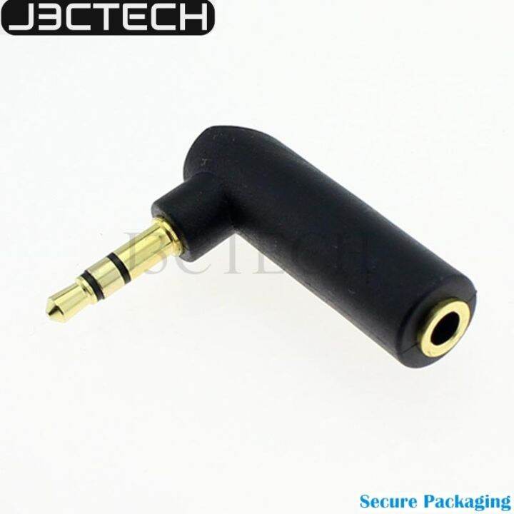 3.5mm Stereo 3-Pole Mini Plug 90 Degree Mini Jack Earphone Connection ...