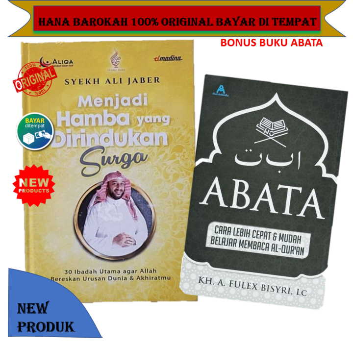 buku syekh ali jaber menjadi hamba yang dirindukan surga hard cover | Lazada Indonesia