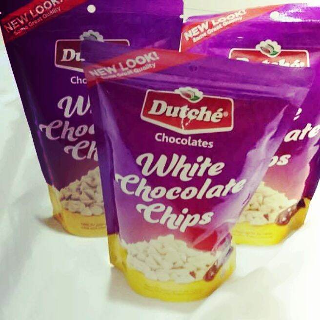 Dutche White Chocolate Chips Bundle 350g | Lazada PH