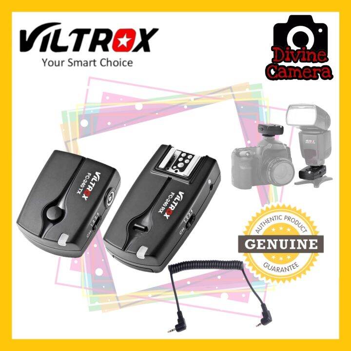 Viltrox FC-240 Wireless Remote Control Flash Trigger for Canon C1,C3 ...