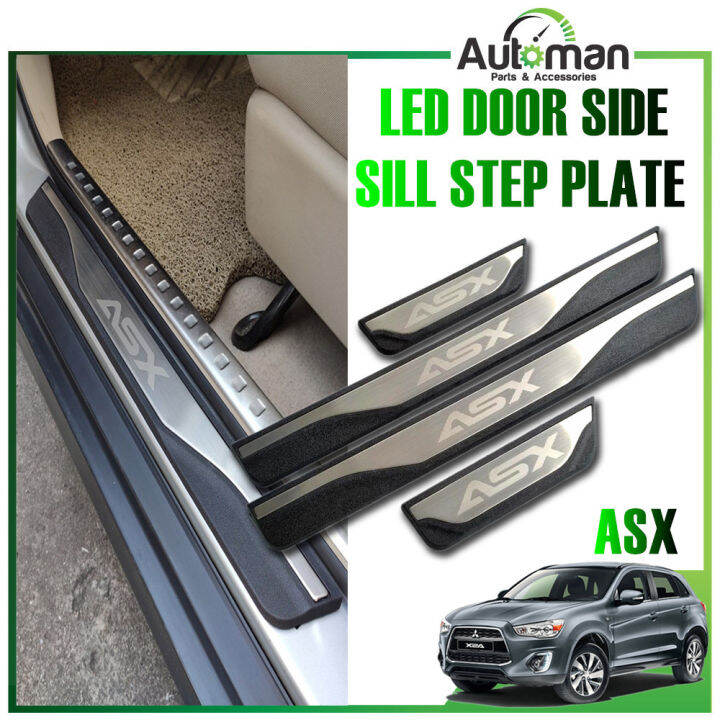 Mitsubishi ASX LED Door Side Sill Step Plates | Lazada