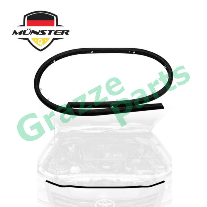 (1pc) Münster Front Upper Radiator Grille Grill Rubber Seal 53397-0K110 ...