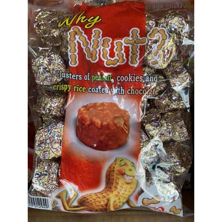 Why Nut? Chocolate and White Chocolate 50 pcs | Lazada PH